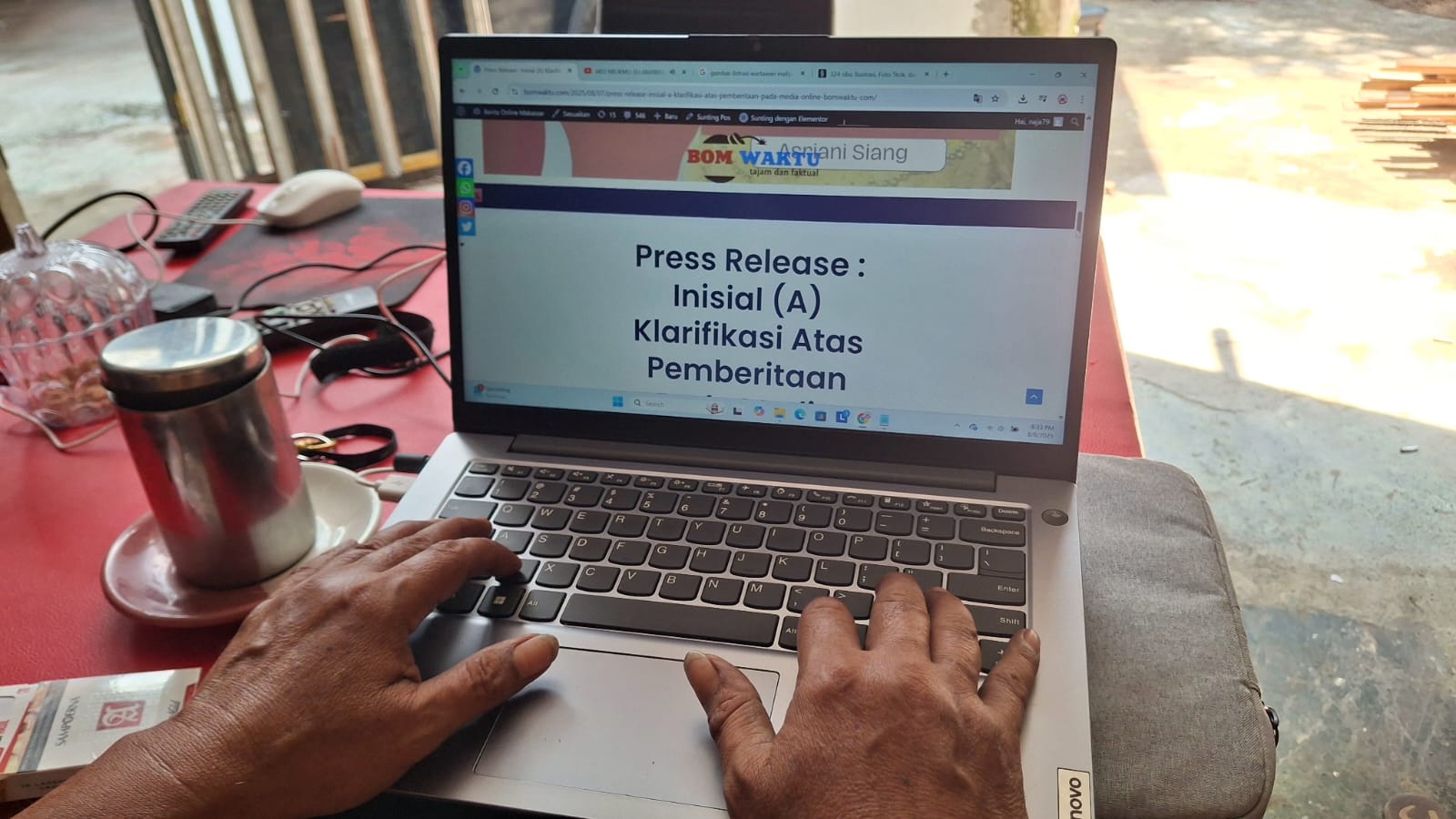 Press Release : Inisial (A) Klarifikasi Atas Pemberitaan Pada Media Online Bomwaktu.com – Berita ...